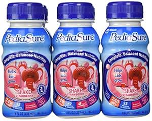 Amazon.com : PediaSure Strawberry Shake Nutritional Drink 6 pk ...