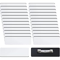 Amazon.com : Name Tag Blank Name Badges 1 x 3 Inch DIY Blank ID Name ...