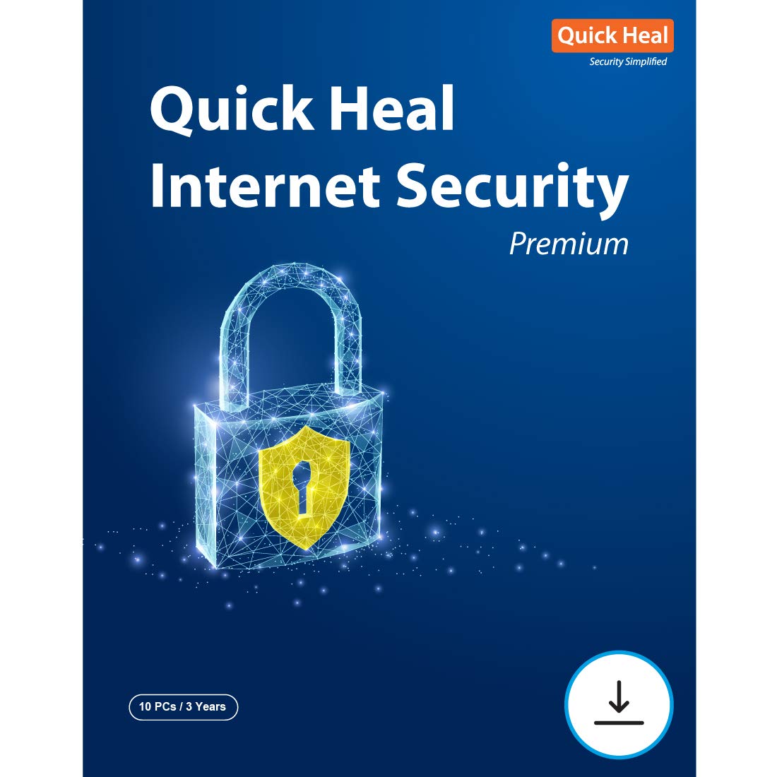Quick Heal Internet Security Latest Version - 10 PCs, 3 Years (Email ...