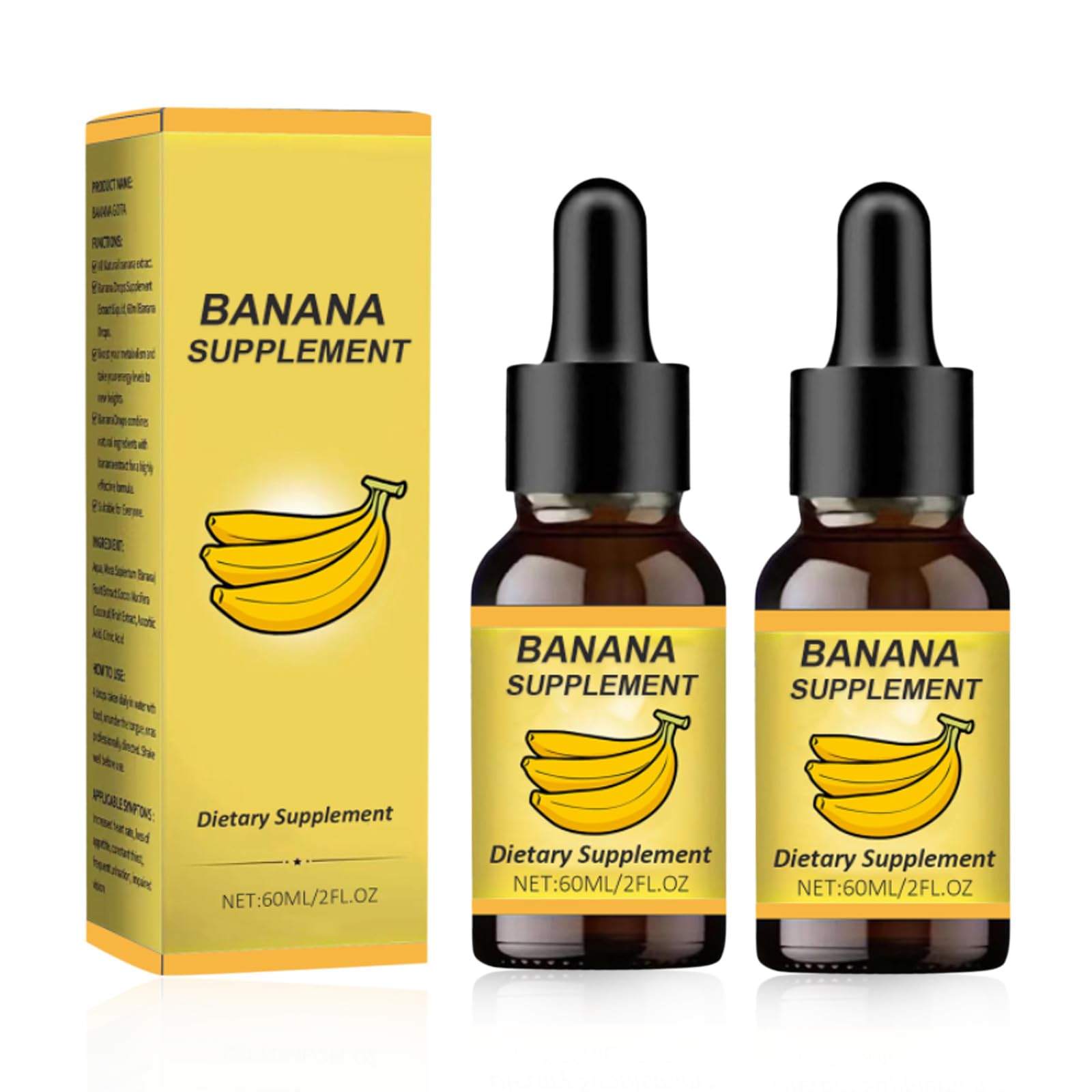 **NONREFUNDABLEStar Banana Dietary Liquid Drops, Natural Banana Liquid ...