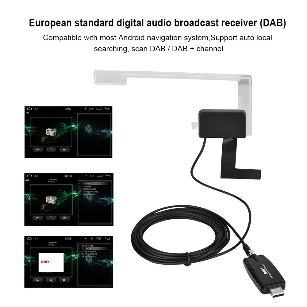 Sistemi video Tonysa Ricevitore Radio Digitale Dab su canali Dab e Dab ...