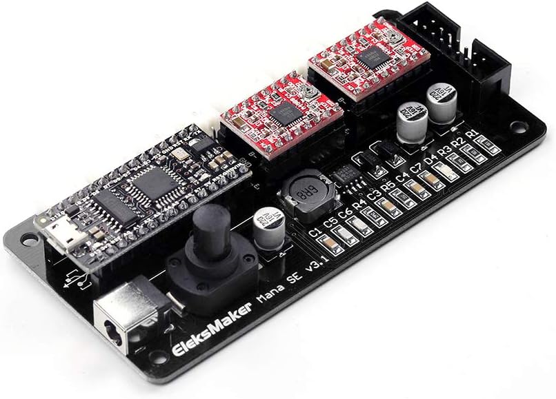 EleksMaker ManaSE 2 Axis Dual Y-Axis Stepper DIY Laser Motor Driver ...