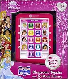 Amazon.com: Disney Princess Me Reader Electronic Reader and 8-Book ...