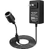 Amazon.com: Lesleyye AC to DC Converter 12V 2A 24W Car Cigarette Lighter Socket 110-240V to 12V ...