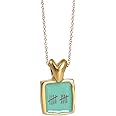 Amazon.com: Mark Poulin Ten Year Anniversary Necklace on 20" Gold ...