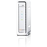 Amazon.com: ARRIS SURFboard SB6141 8x4 DOCSIS 3.0 Cable Modem - Retail Packaging- White ...