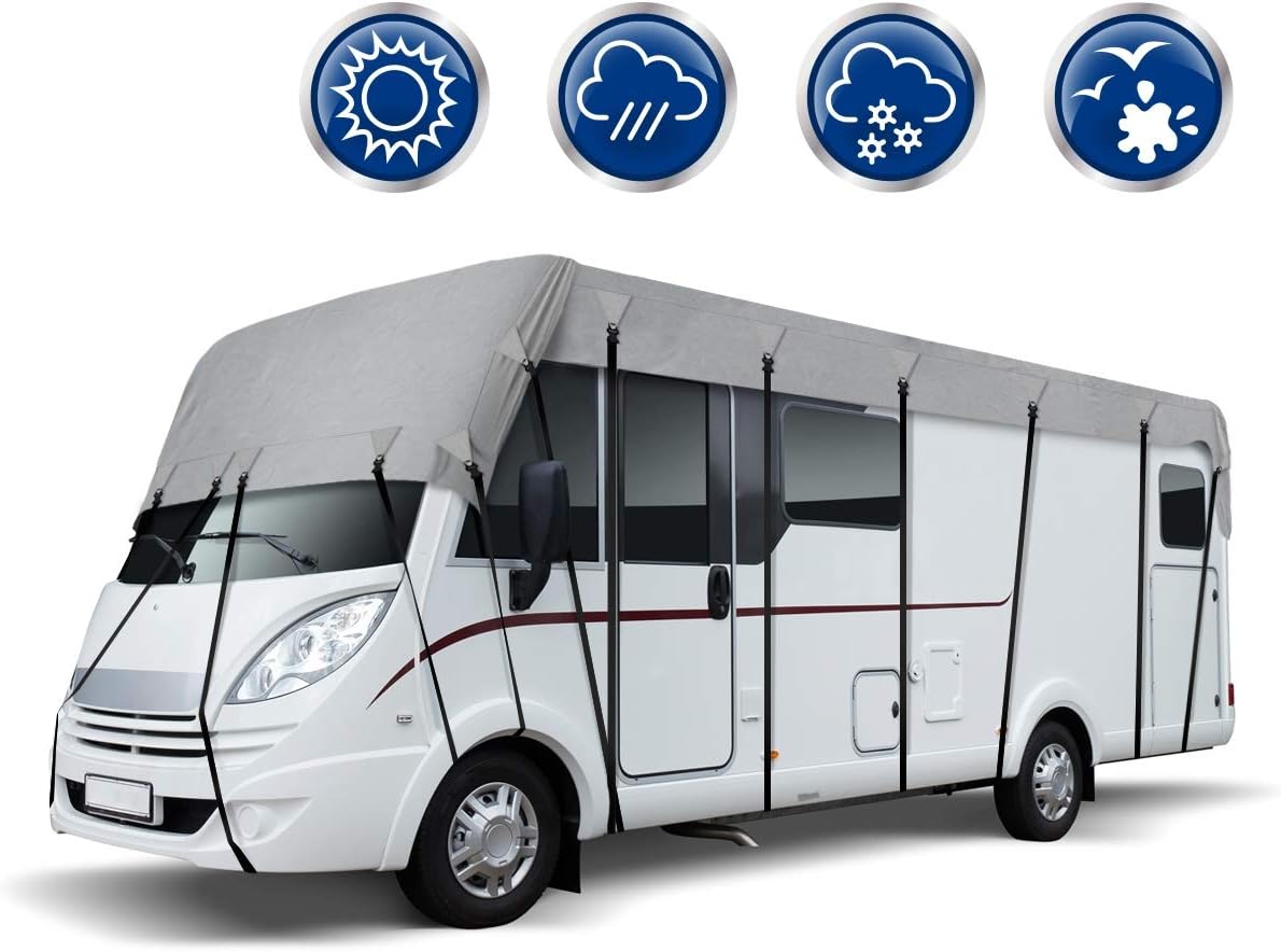 ECD Germany Dachschutzplane für Wohnwagen 5 x 3 m - atmungsaktiv ...