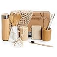 Amazon.com: Zero Waste Starter Kit | Sustainable Gifts | Bamboo ...