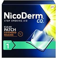 Amazon.com: NicoDerm CQ Clear Patches, 21 mg, Step 1-14 ct, Pack of 2 ...