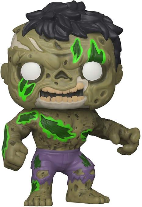 Amazon.com: Funko Pop! Marvel: Marvel Zombies - Hulk, Multicolor ...