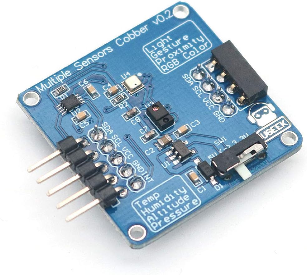 WINGONEER® Temperature, Barometric, Altitude, Light, Humidity Five in ...