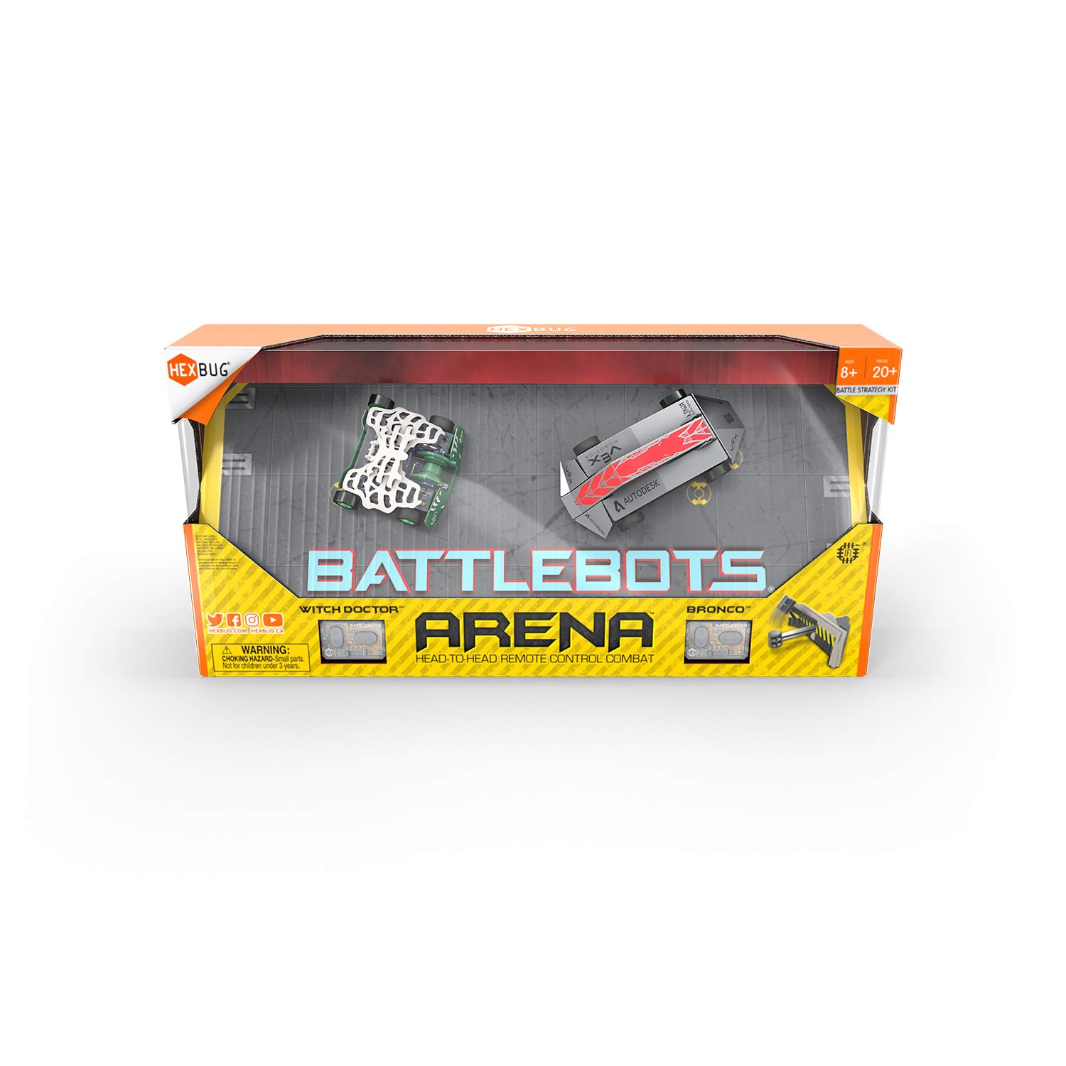 Mua HEXBUG BattleBots Arena Bronco & Witch Doctor - Battle Bot with ...