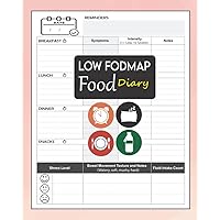 Low FODMAP Food Diary: Food Sensitivity Journal, IBS & IBD Diet ...