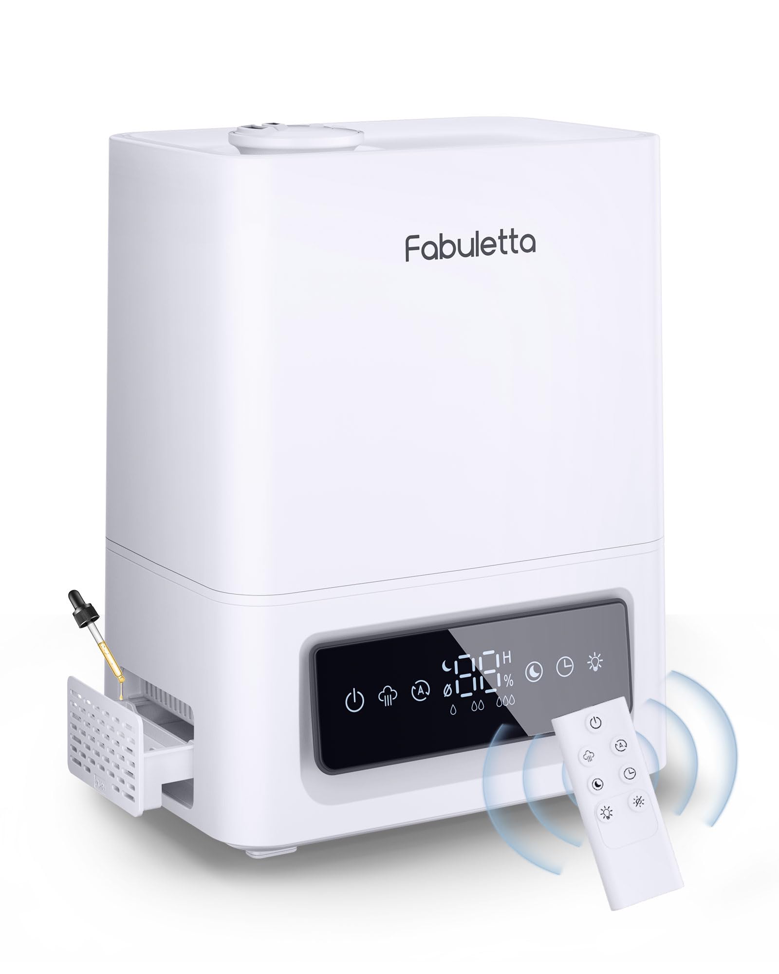 FABULETTA Top Fill Humidifiers for Bedroom, 5L Cool Mist Air ...