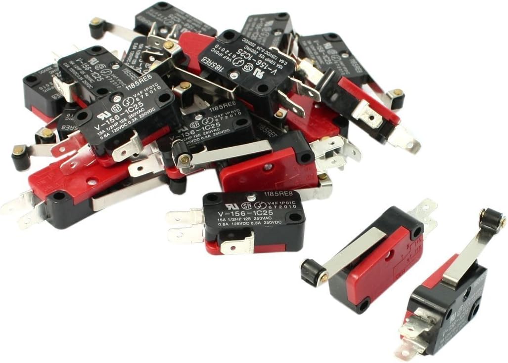 Mikroschalter - TOOGOO(R) 20 Stueck Mini Mikro Endschalter Aktion Lange ...