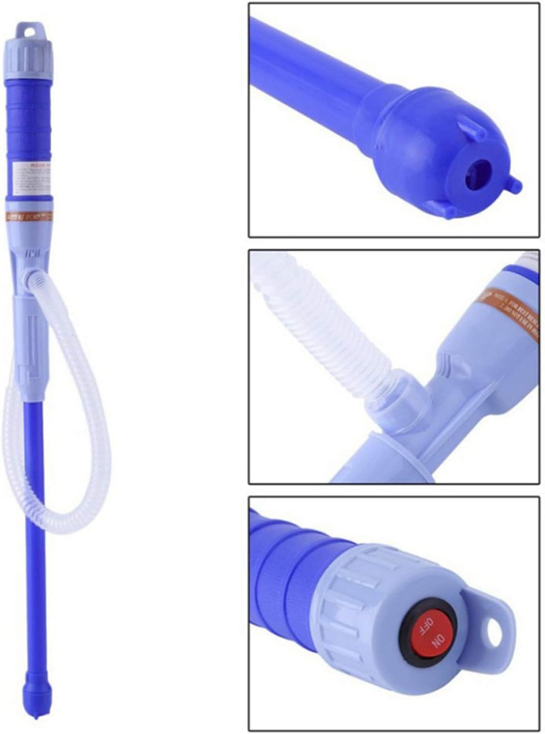 Chandler Fuel Transfer Pump Water Pump Portable Power Water Syphon Fuel ...