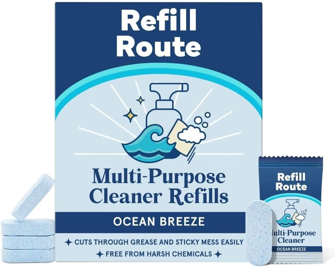 Refill Route Splash-Spray All Purpose Cleaner – 12 Tablets (12 x 16 Fl ...