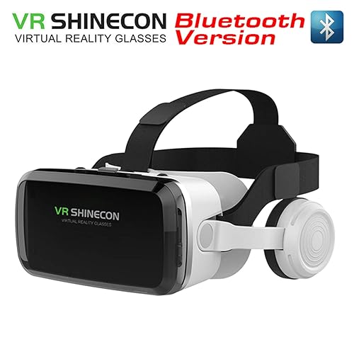 VR SHINECON 3D HD Virtual Reality Headset for Movies and Games ...