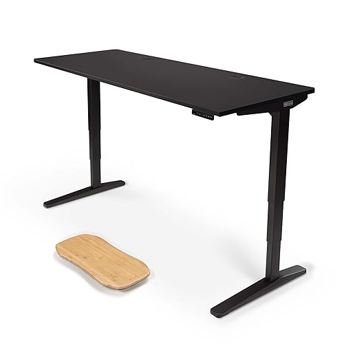 Uplift Desk Black Laminate (72 x 30 inch) Standing Desk 2-Leg V2 ...