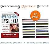Overcoming Dyslexia by Sally Shaywitz + Dyslexia Brain Games CD + Reading Strips (12 PACK ...