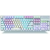 Amazon.com: NKEY- R3 RGB LED Backlit Mechanical Gaming Keyboard (Balck ...