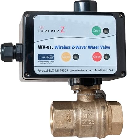 Wireless Z-Wave Water Valve 3/4 inch; Cert ID: ZC08-13040028 by ...
