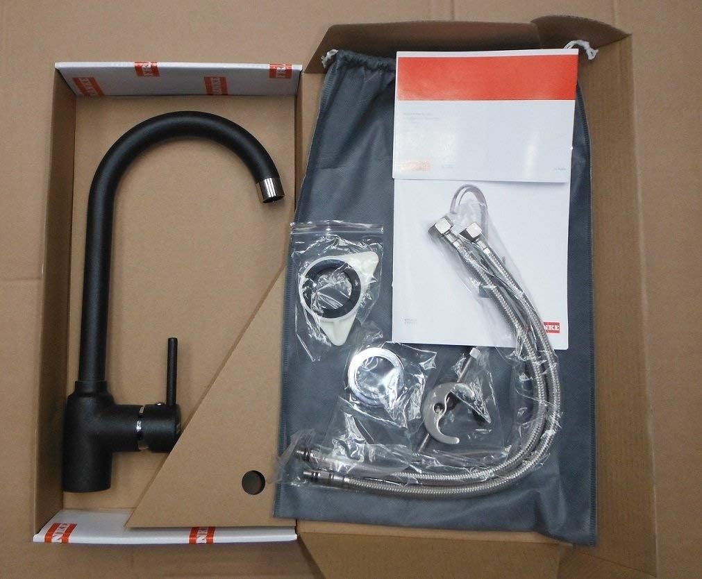 FRANKE Onyx High Pressure Kitchen tap with Fixed spout Made of ...