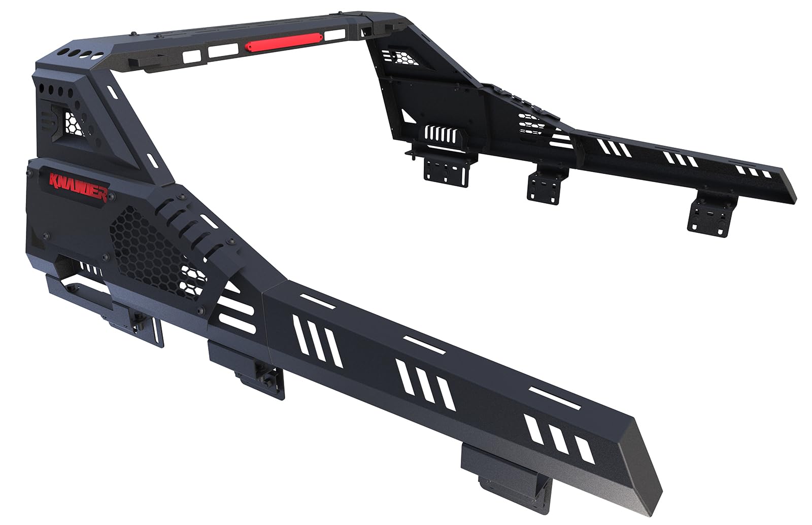 KNAWIER R26 Roll Bar for Full Size Pickup Truck, Adjustable Black Chase ...
