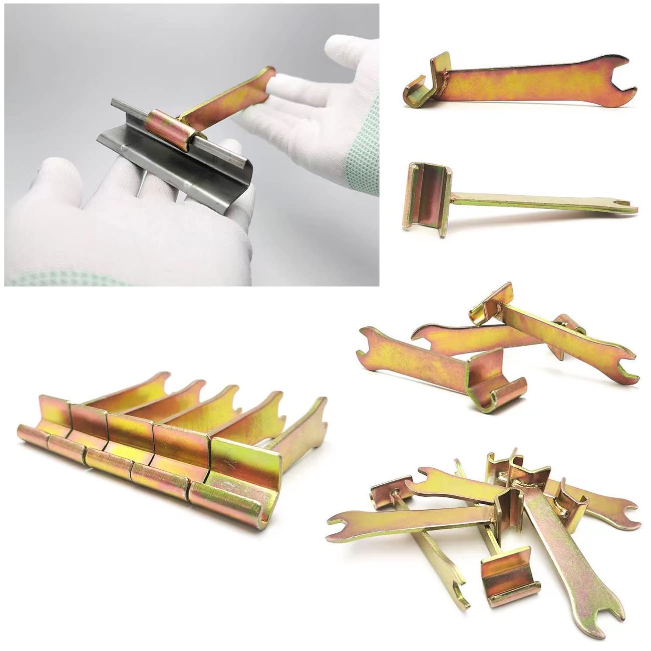 Mua 2 Pack Cleat Lever Lock Tool TDC/TDF/HVAC Duct Tools Clip 2in1 ...