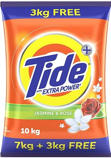 Tide Plus Extra Power Detergent Washing Powder - 7 kg (Jasmine and Rose ...