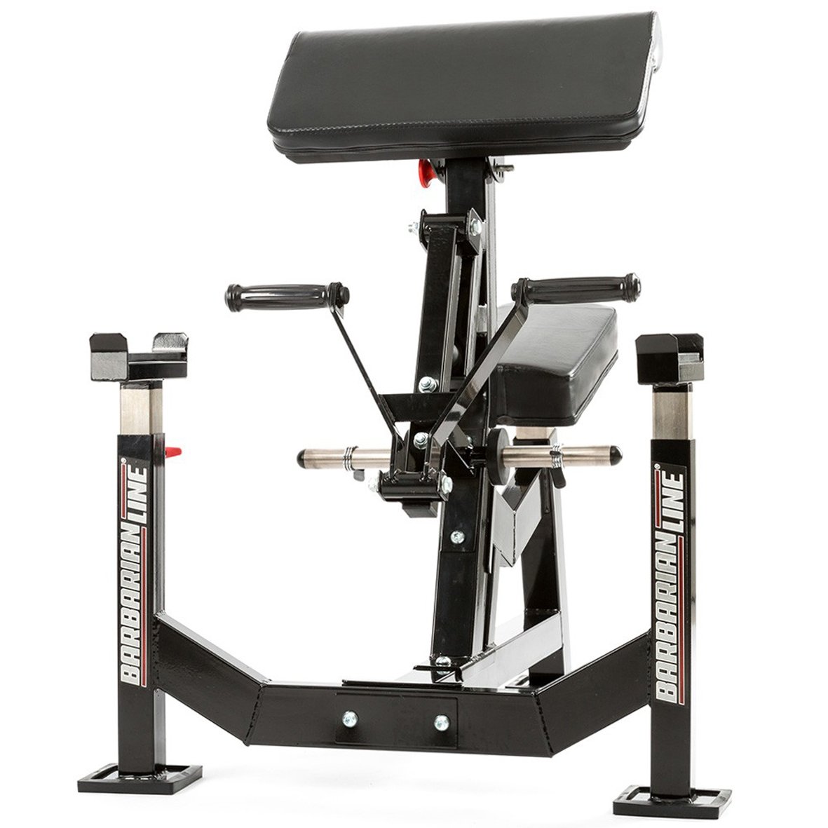 Barbarian-Line Bizeps Maschine - Bizeps-Curl-Bank mit 30mm ...
