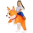 Amazon.com: Inflatable Costumes Kids Dog Costume Halloween Blow Up Ride ...