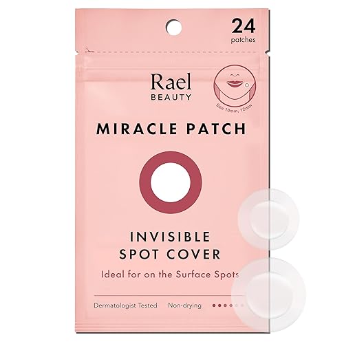 Rael Pimple Patches, Miracle Invisible Spot Cover - Hydrocolloid Acne ...