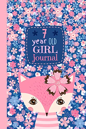 7 Year Old Girl Journal: Cute Happy Birthday Notebook Wide Ruled and ...