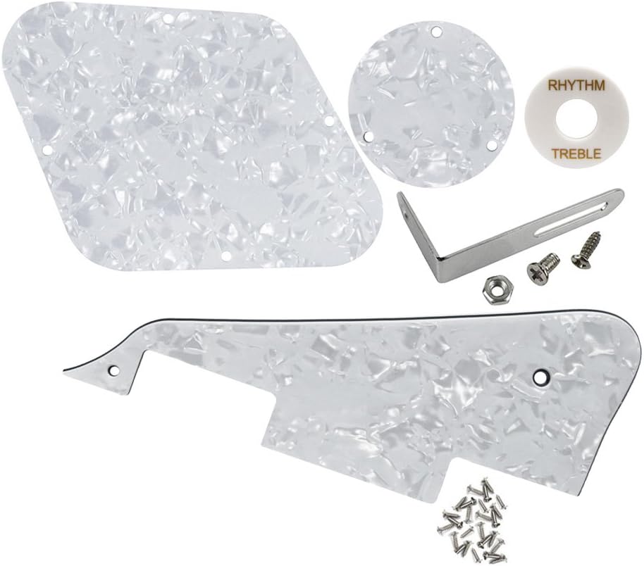 IKN Set of LP Pickguard/Control Cavity Cover/Selector Switch Backplate ...