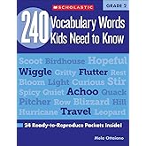 240 Vocabulary Words Kids Need to Know: Grade 3: 24 Ready-to-reproduce ...