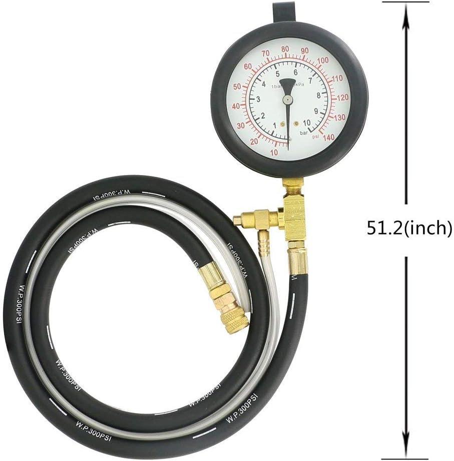 TU-443 Multifunction Fuel System Pressure Gauge Fuel Injection Pressure ...