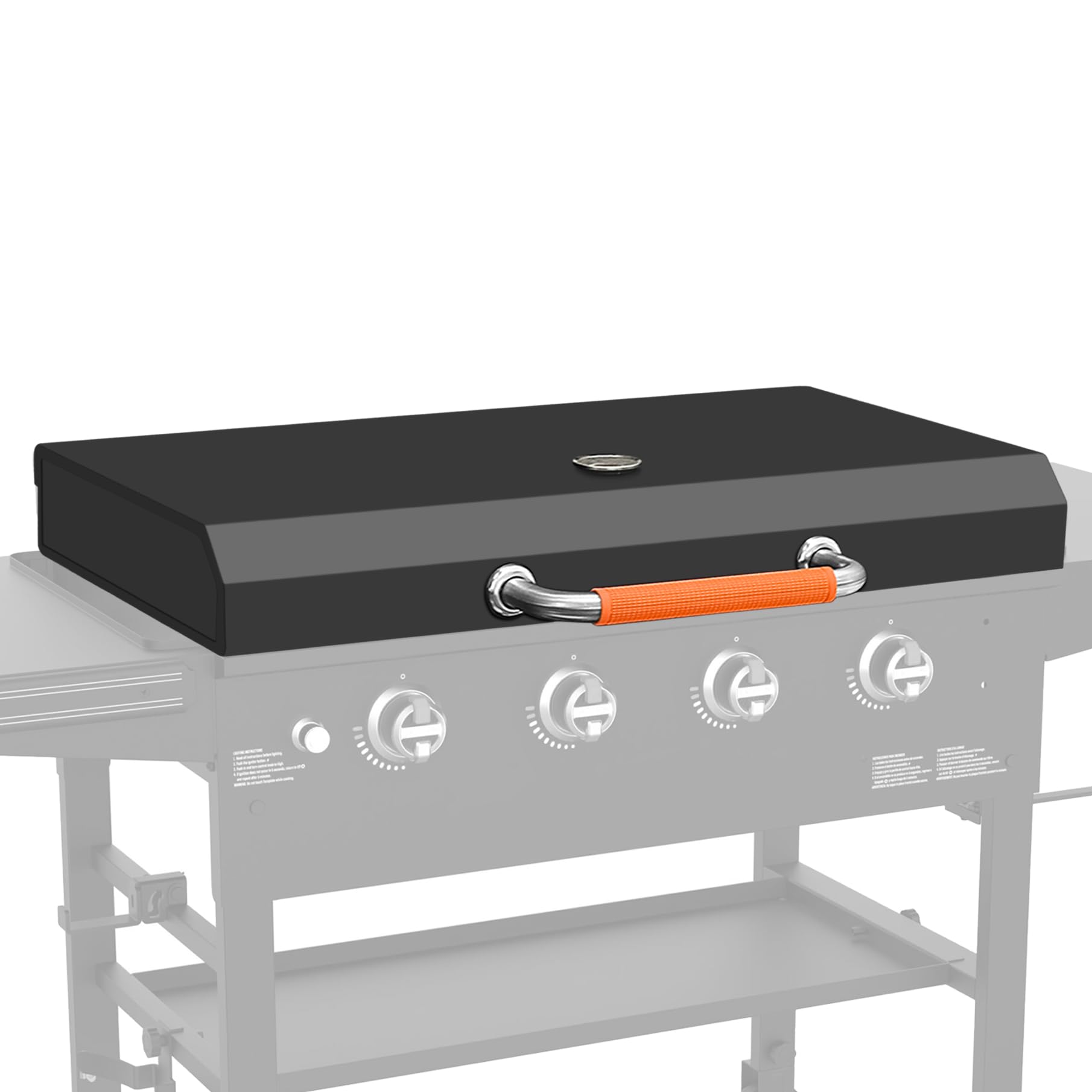 Hinged Lid with Thermometer for Blackstone 36" Griddle Cover, Upgraded ...