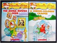 Geronimo Stilton Set IV (The Mona Mousa Code, A Cheese-Colored Camper ...