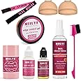 Amazon.com: 9pcs Wig Installation Kit, Wig Glue,Wig Glue Remover Spray ...