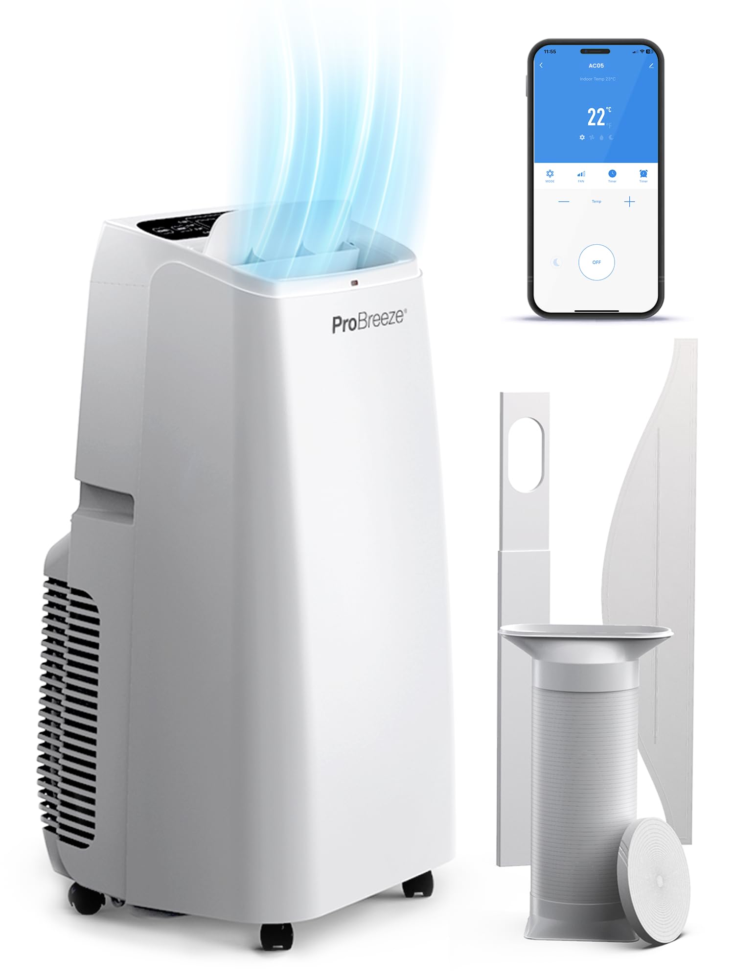 Mua Pro Breeze 4-in-1 Powerful Portable Air Conditioner 12,000 BTU ...