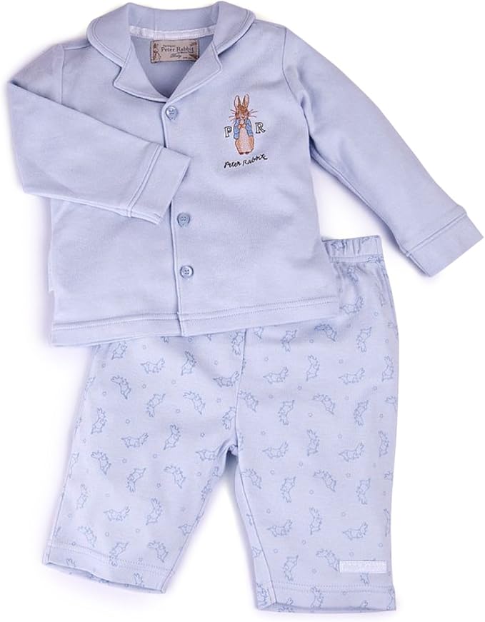 Peter Rabbit Unisex Baby Pyjama's 12-18Months Blue: Amazon.co.uk: Clothing