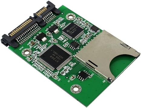 QNINE SD Card to SATA Adapter, SDHC SDXC MMC Memory Card Converter as ...