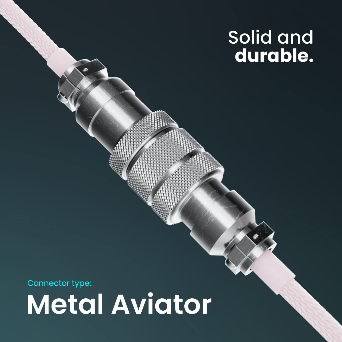 Mua PWNAGE Ultra Custom Coiled Aviator USB C Cable for Gaming Keyboard ...