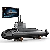 Amazon.com: Reobrix U-Boat Submarine Building Set, Military Submarine ...