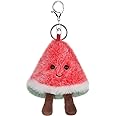 Amazon.com: Apricot Lamb Watermelon Cute Keychain, Soft Stuffed Plush ...