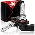 WinPower 9012 HIR2 Halogen Headlight Bulbs, 55W 4300K Super Bright Warm White High Low Beam ...