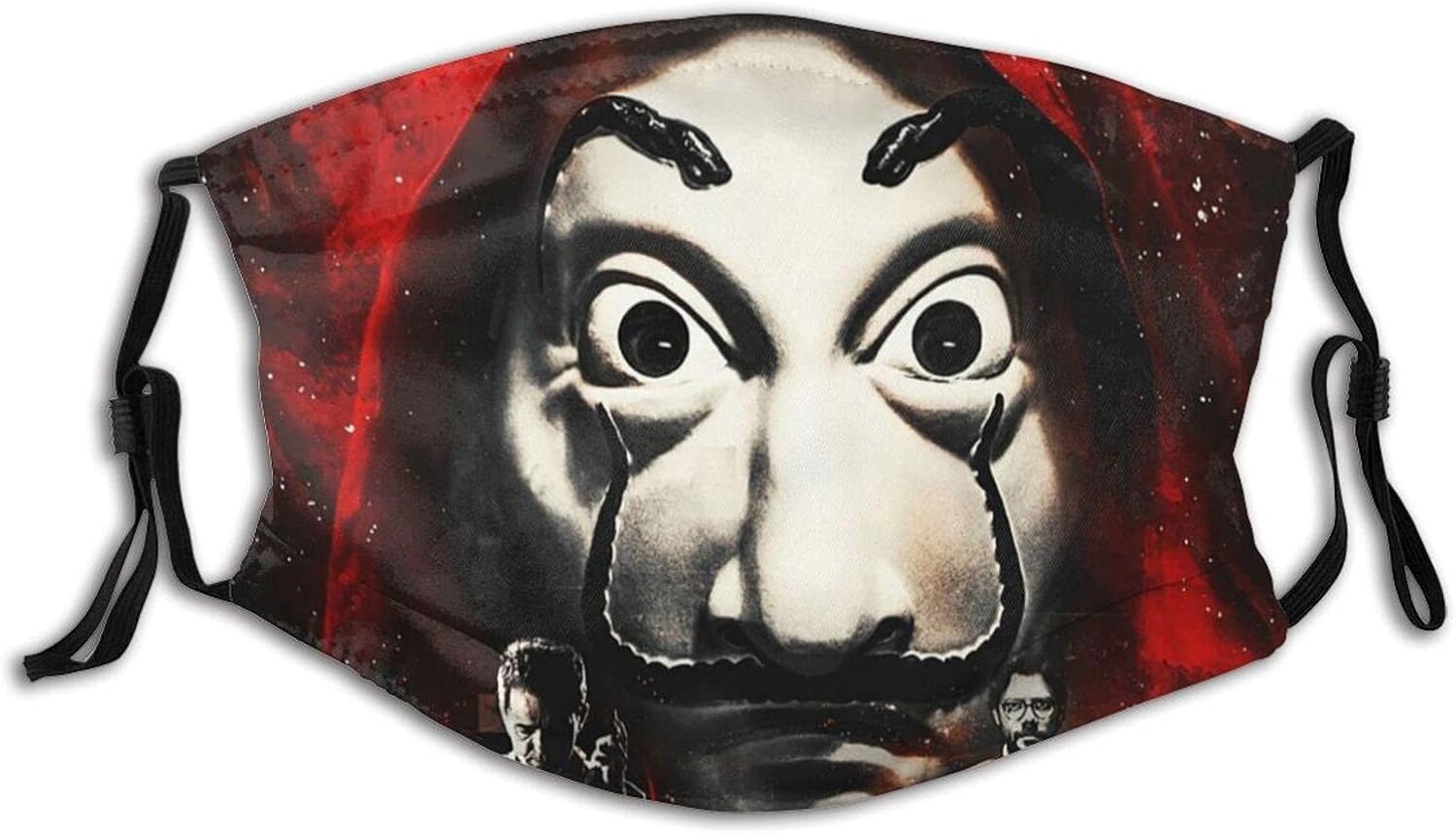 Amazon.com: Money Heist Adult Dust Mask Washable for Men Women Mouth ...