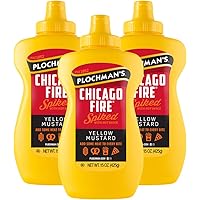 Amazon.com : Plochman's Chicago Fire Yellow Mustard 15 Oz (3 Pack ...