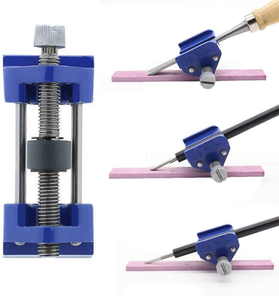 iwobi Angle Sharpener Honing Guide Jig,Stainless Chisels Steel Side ...